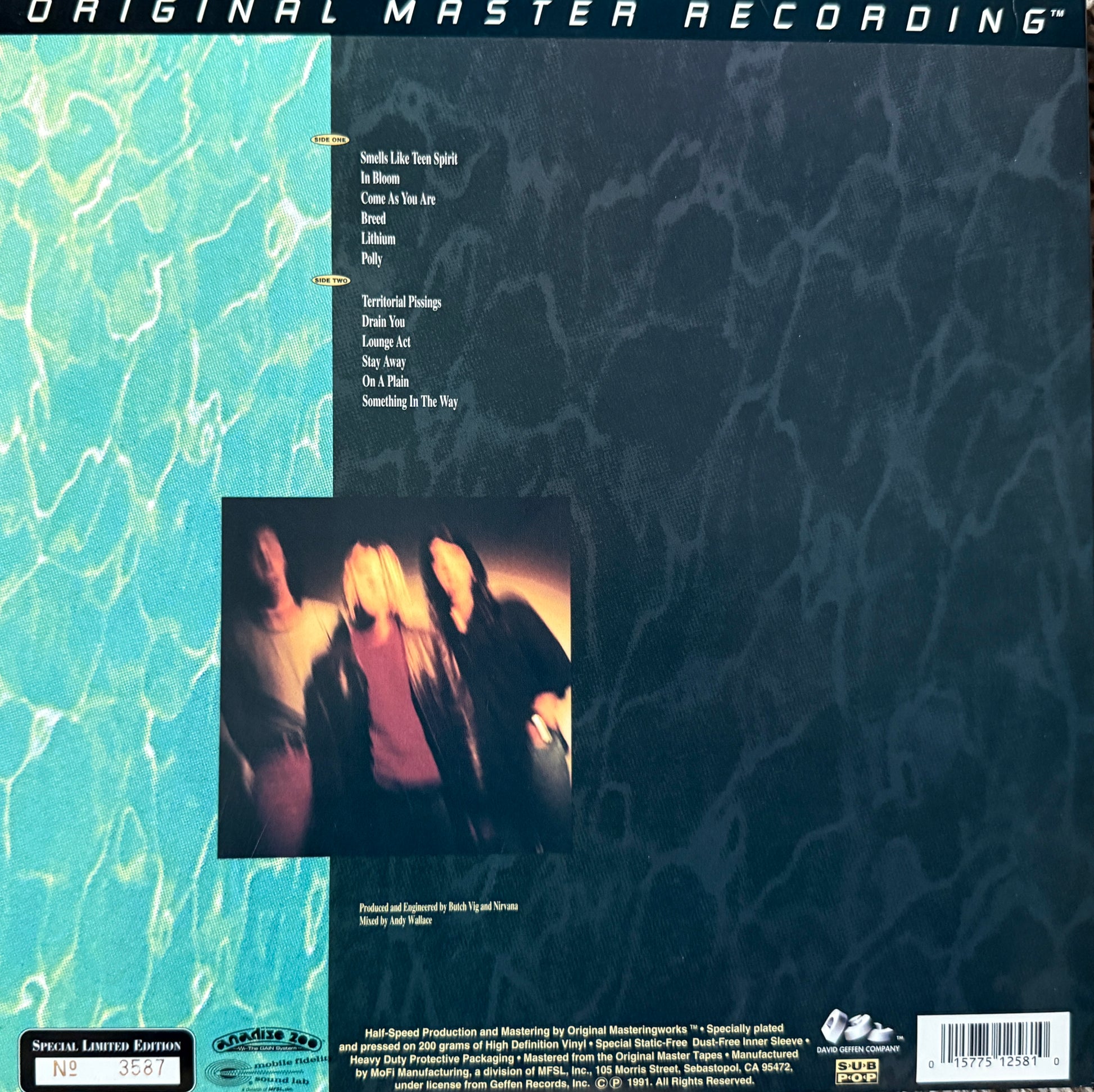 Nirvana - Nevermind (MFSL Anadisq 200 Gram) – Hi-Fidelity