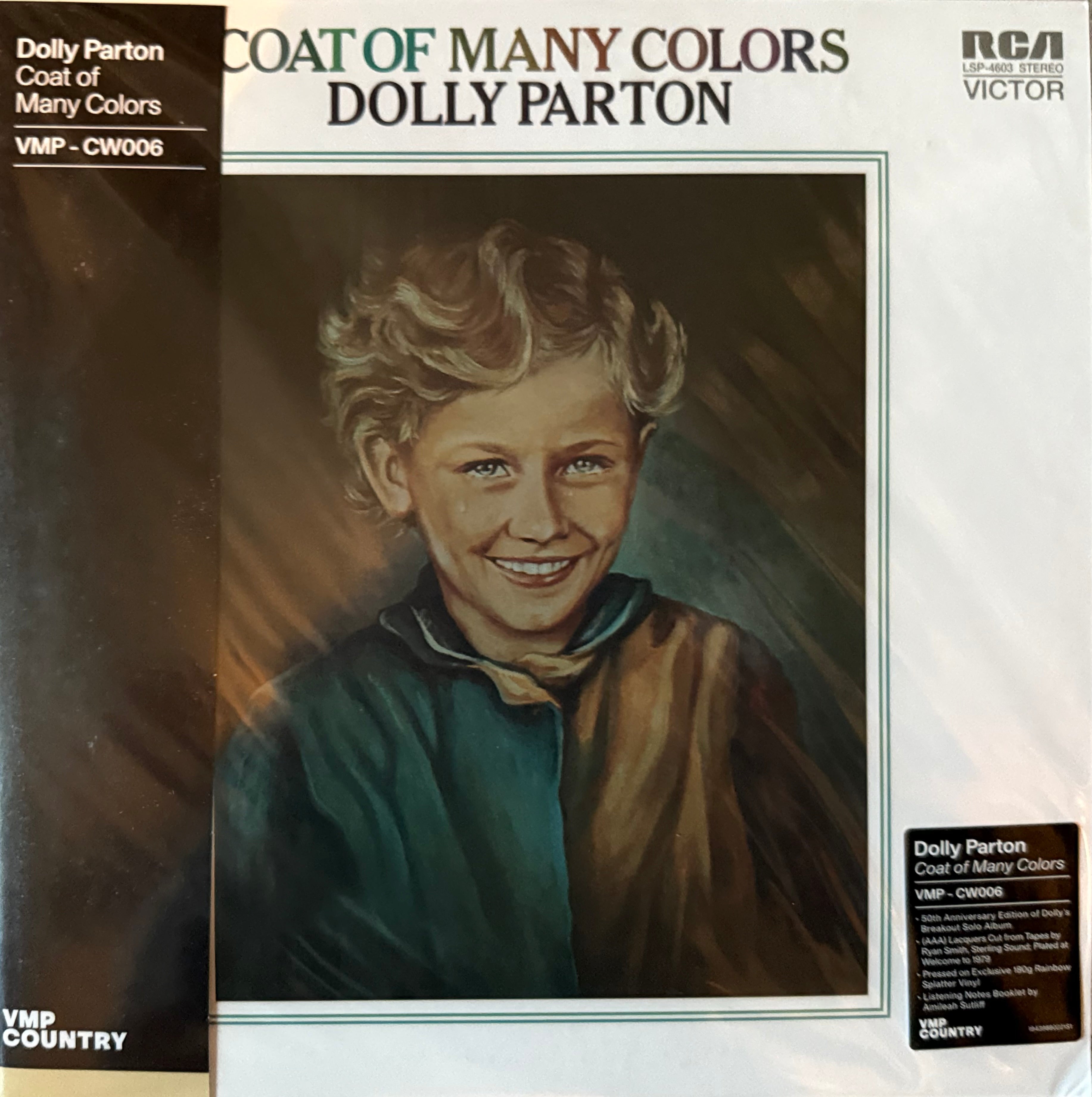 Dolly Parton - Coat Of Many Colors (VMP) Factory Sealed – Hi-Fidelity